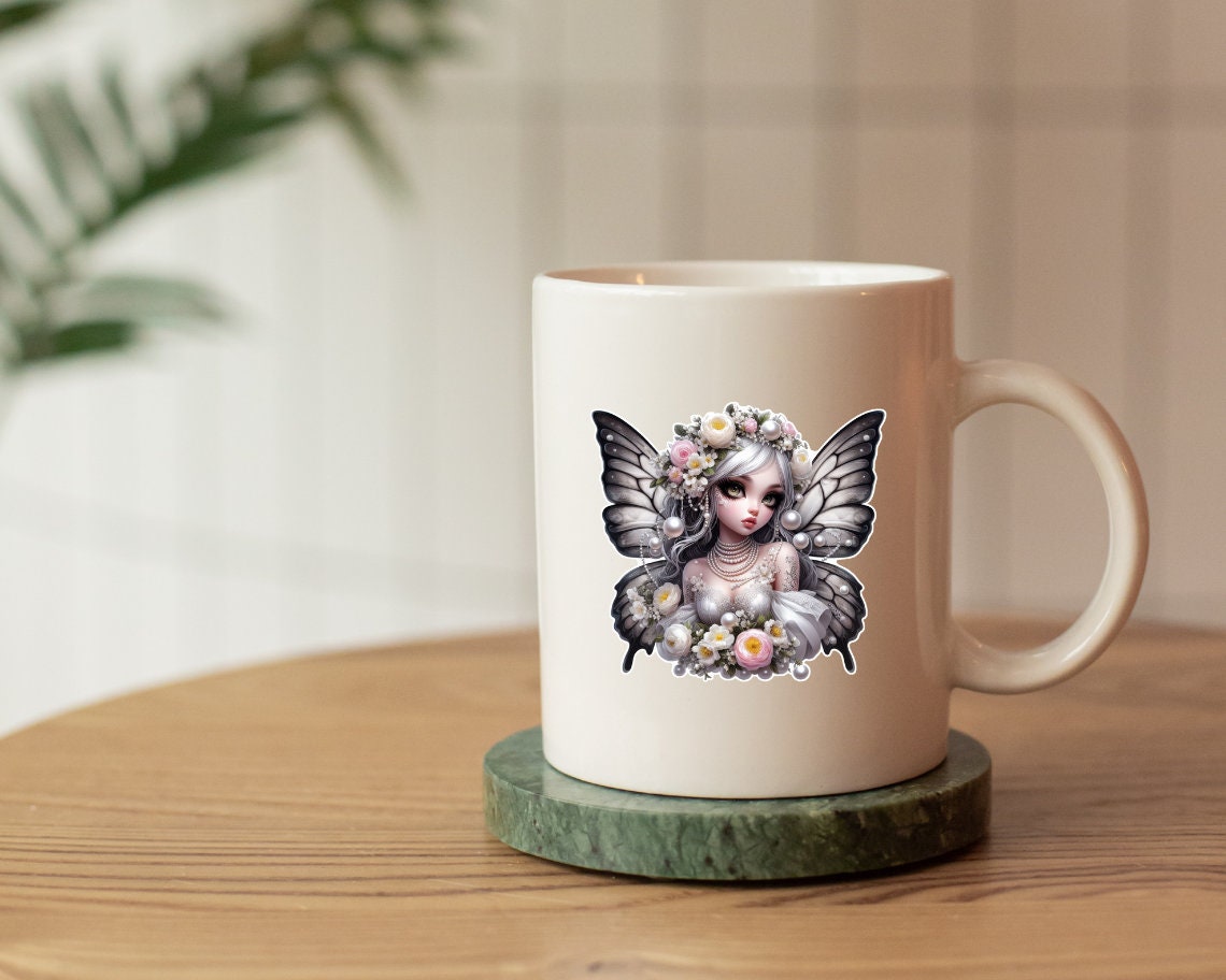 Birth Month Fairies, PNG SVG Bundle, Printable Cute Birth Month Fairy ...