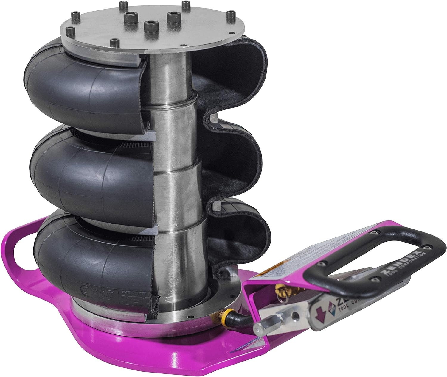 Zendex Tool TBT2 Rakjak Pneumatic Jack, Triple Bag, 10 Diameter, 2 Ton ...