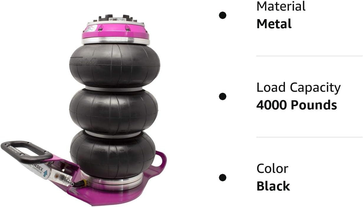 Zendex Tool TBT2 Rakjak Pneumatic Jack, Triple Bag, 10 Diameter, 2 Ton ...