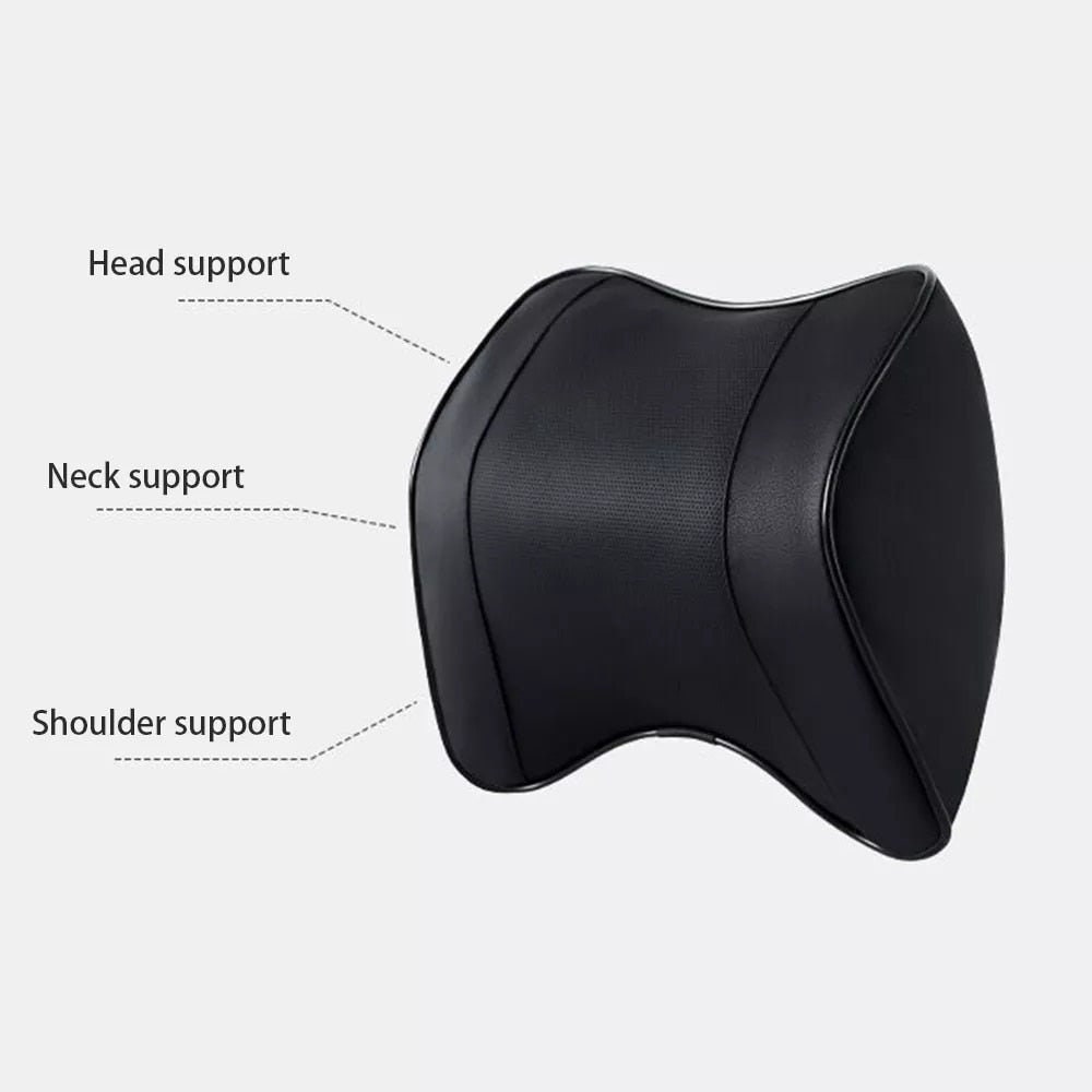 Car Neck Headrest Pillow Rest Head Support Cushion Car Breathable ...