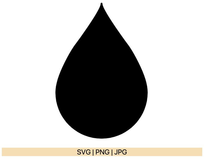 Teardrop SVG - Etsy