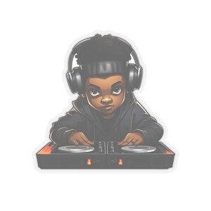 Dj Sticker Vintage Turntable Vinyl Design Perfect Gift for Djs, Music ...