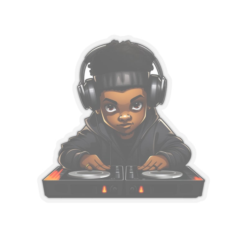Dj Sticker Vintage Turntable Vinyl Design Perfect Gift for Djs, Music ...