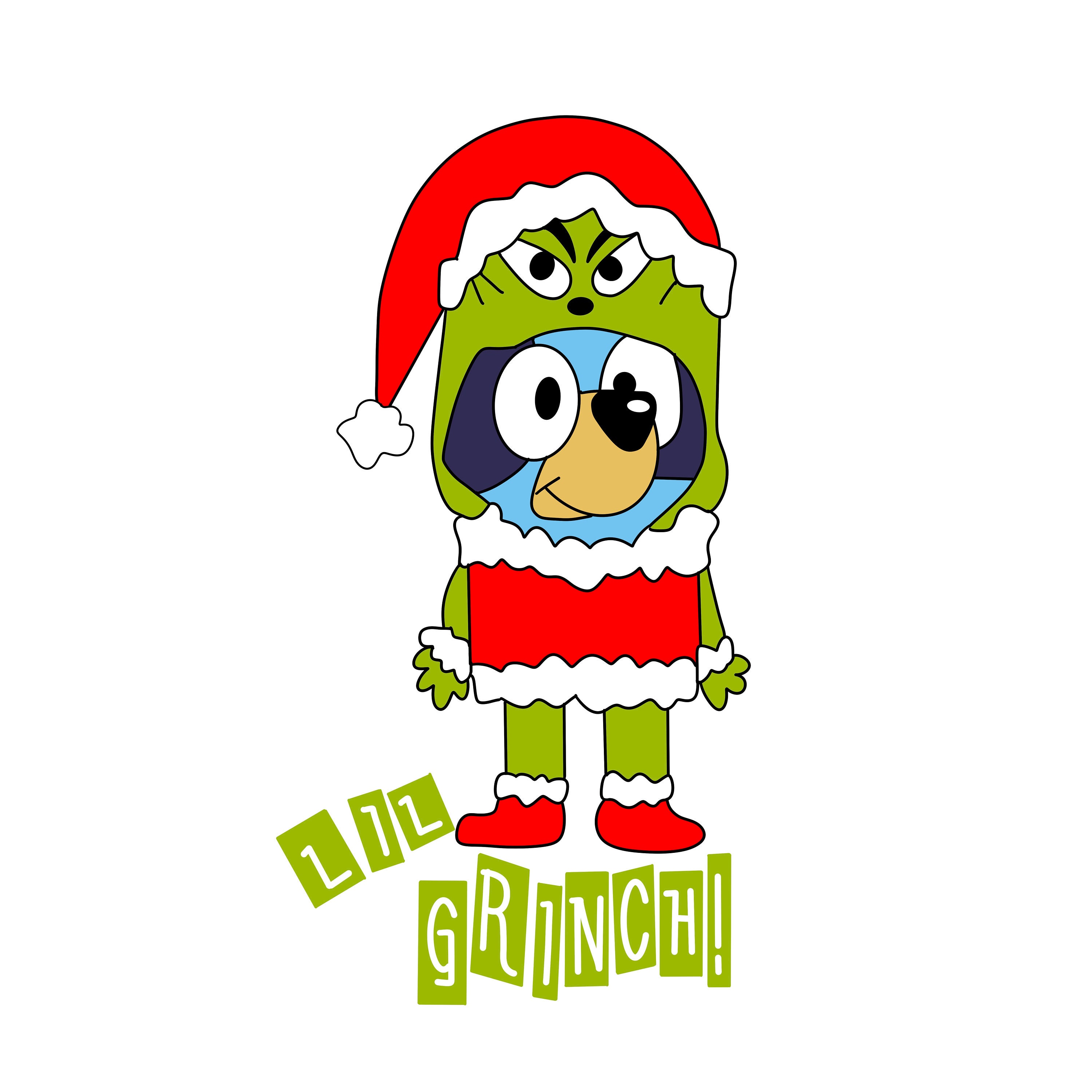 Blue Dog Grinch - Etsy