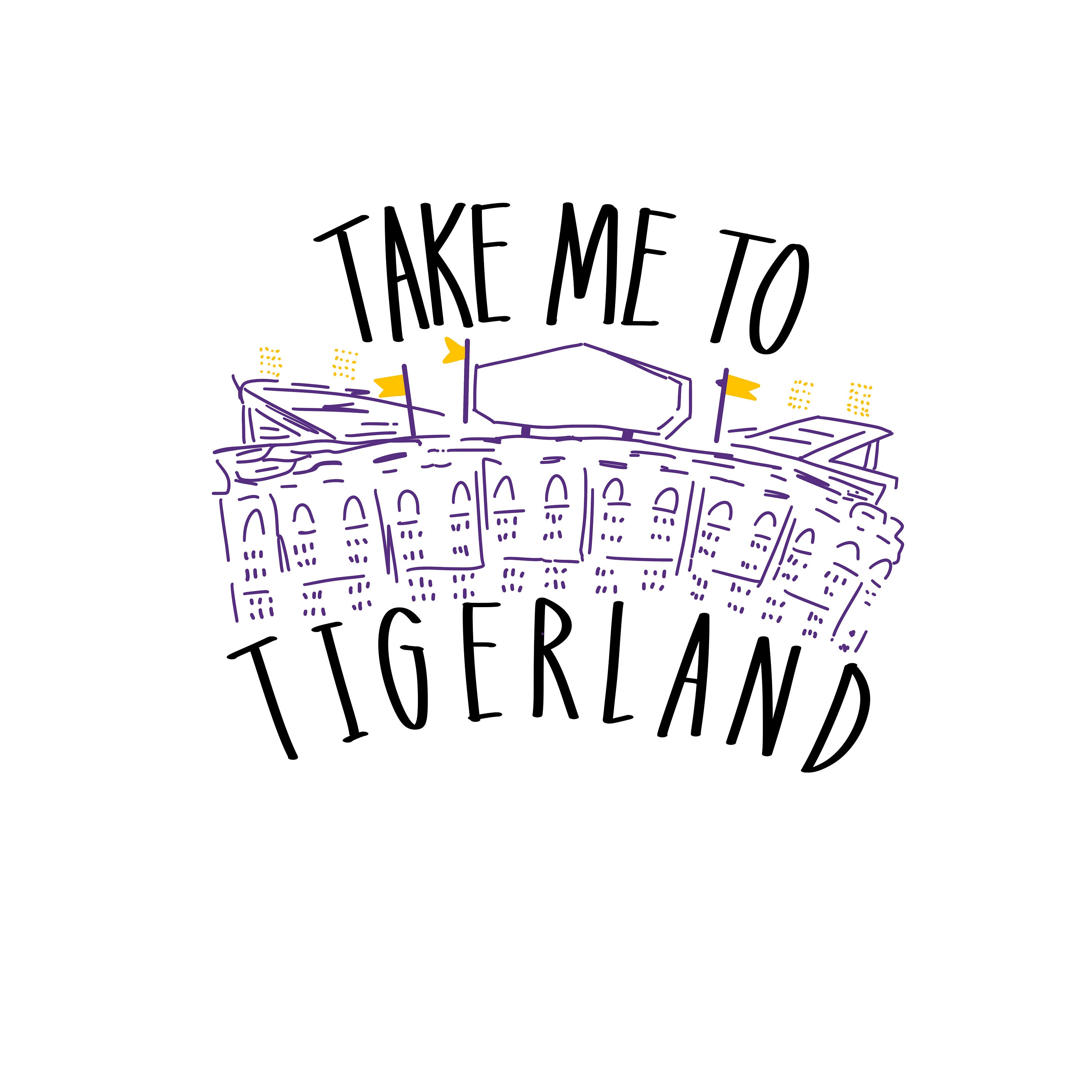 LSU Tigerland - Etsy