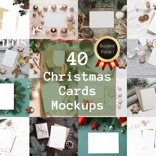 Mockups for Greeting Cards - Etsy