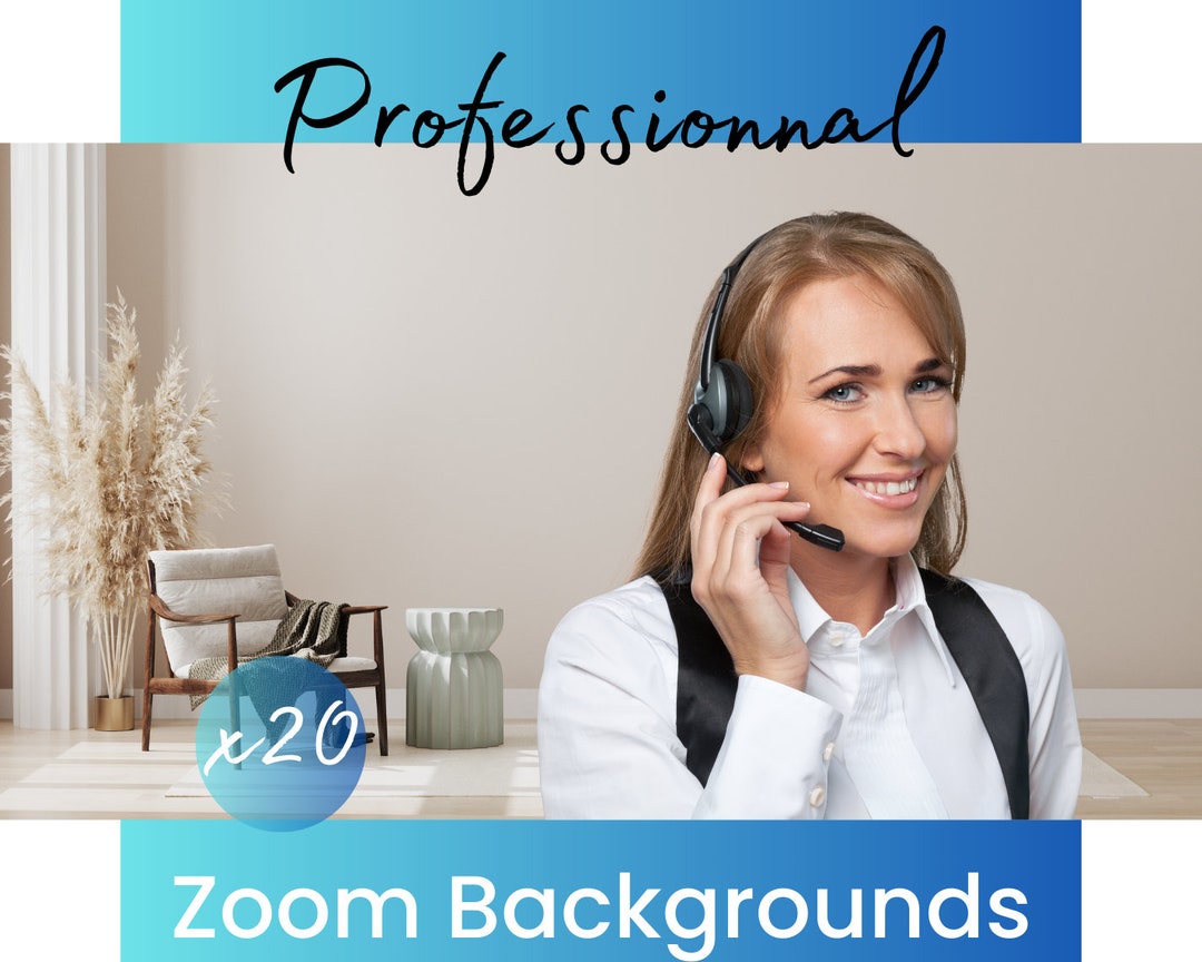 20 Zoom Backgrounds, Virtual Neutral Interior Backgrounds for Zoom ...