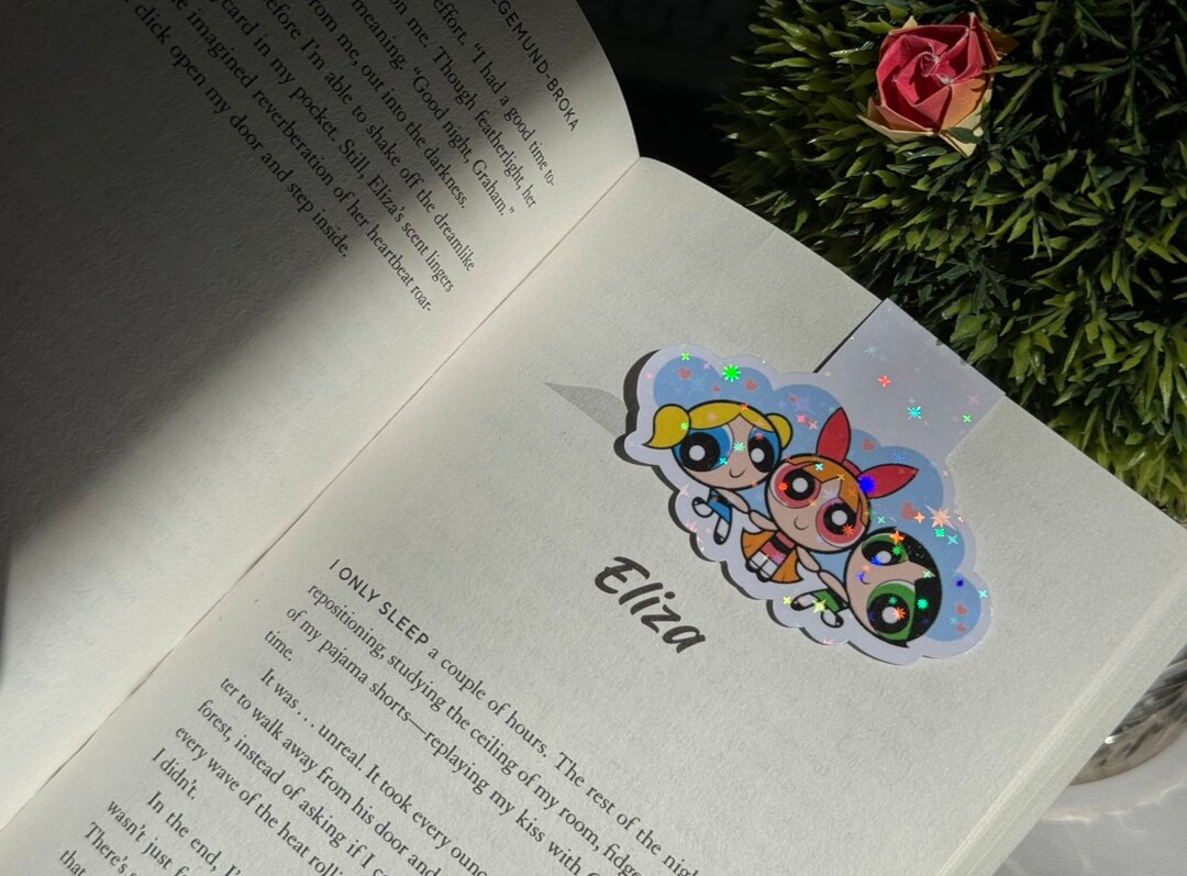 P Puff Girls Magnetic Bookmark, Kawaii Cartoon Bookmark, Bookish Gifts ...