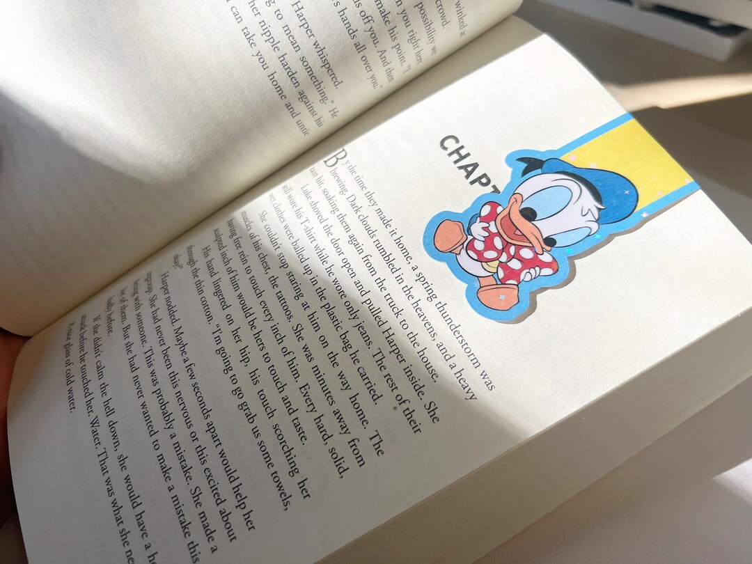 Donald Duck Magnetic Bookmark Magnetic Bookmark, Planner Reading ...