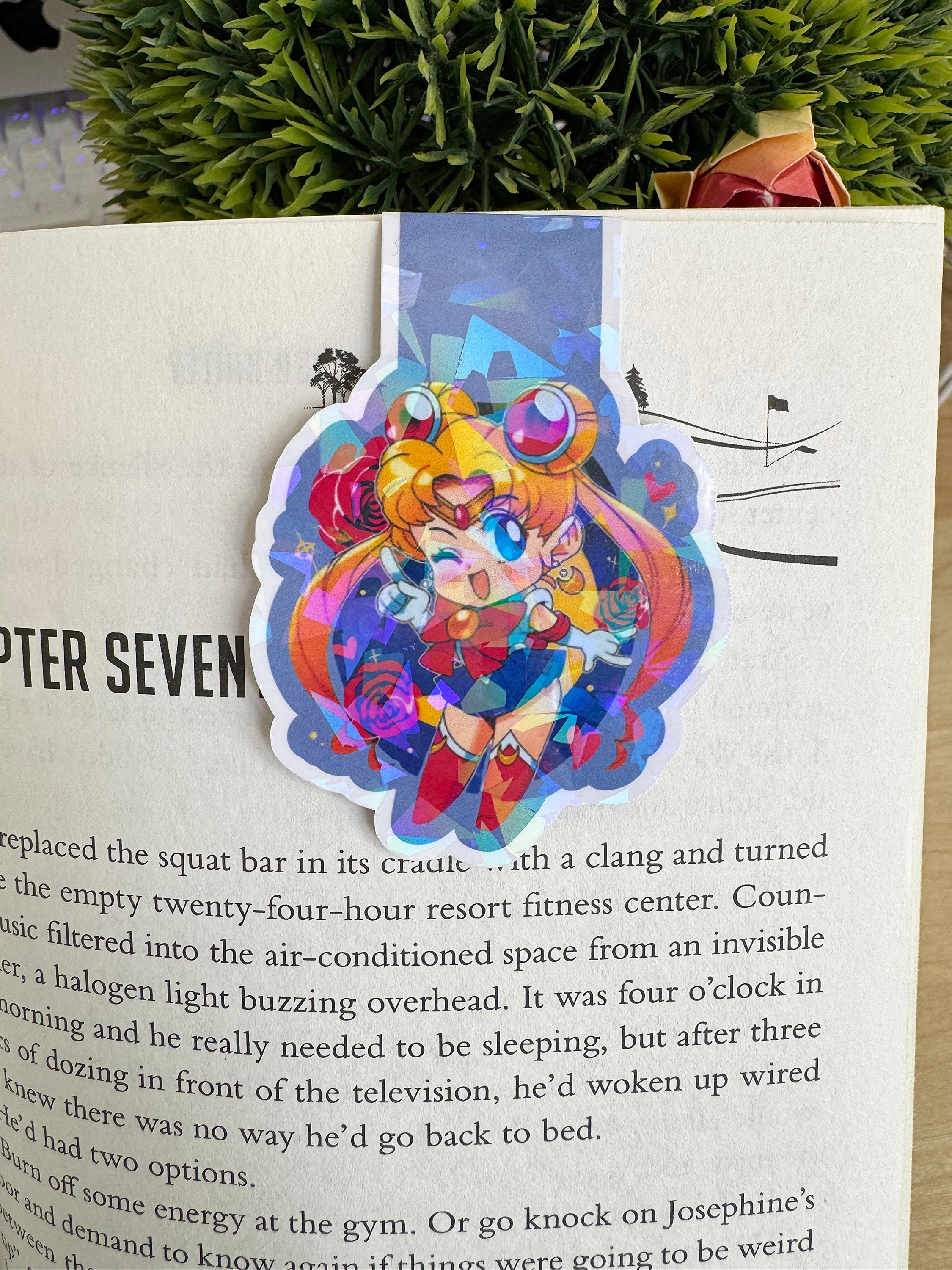 Sailor Moon Magnetic Bookmark, Anime Bookmarks, Book Lovers Gifts ...