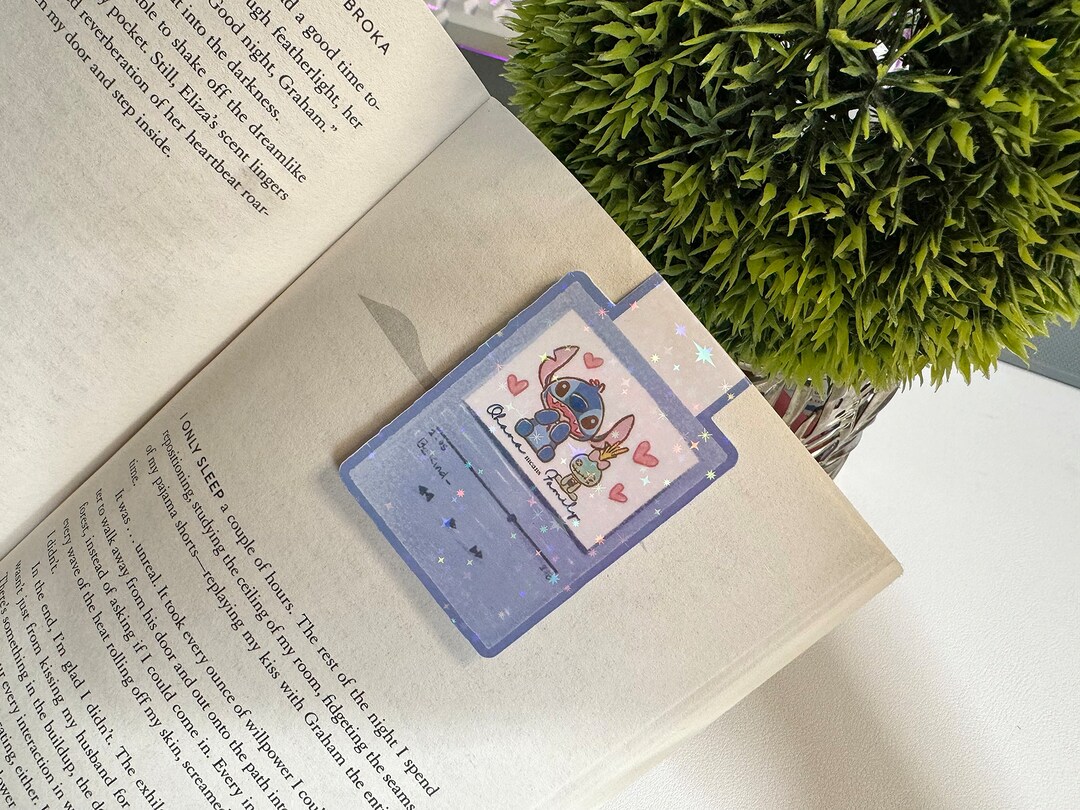 Kawaii Alien Magnetic Bookmark, Ohana Means Family, Kawaii Bookmarks ...