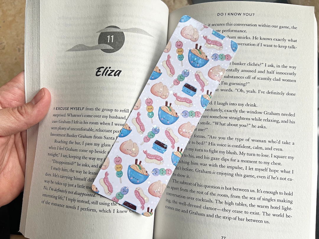 Kawaii Food Bookmark, Sushi Bookmark, Cute Book Mark, Gift for Book ...