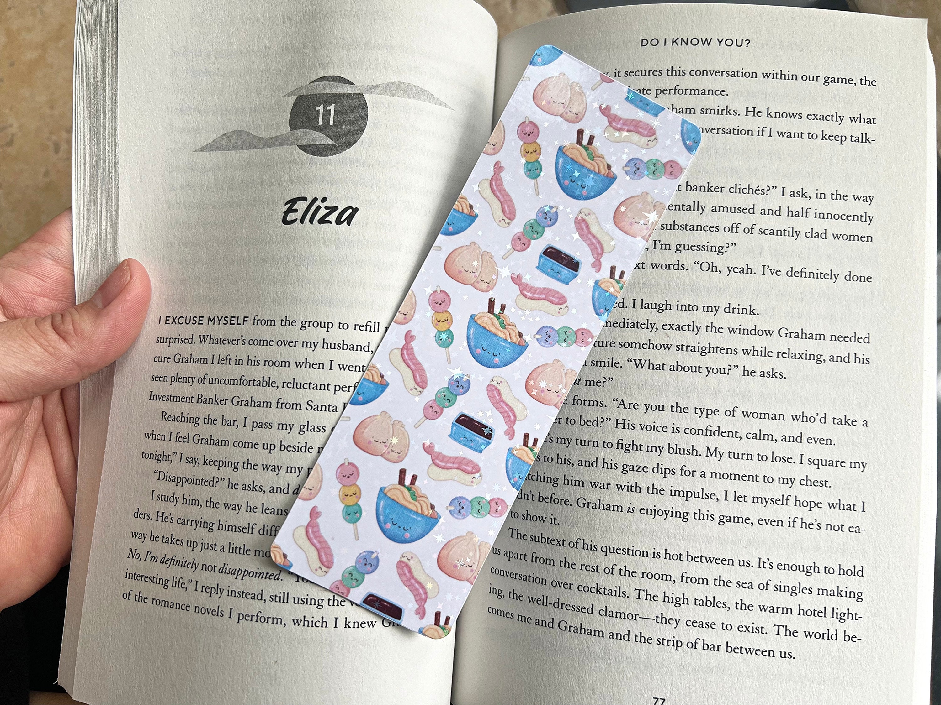Kawaii Food Bookmark, Sushi Bookmark, Cute Book Mark, Gift for Book ...