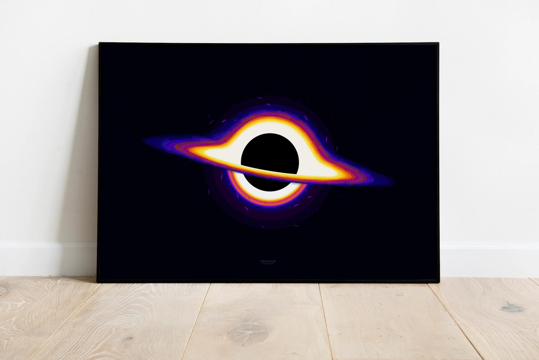 Black Hole Digital Illustration - Etsy