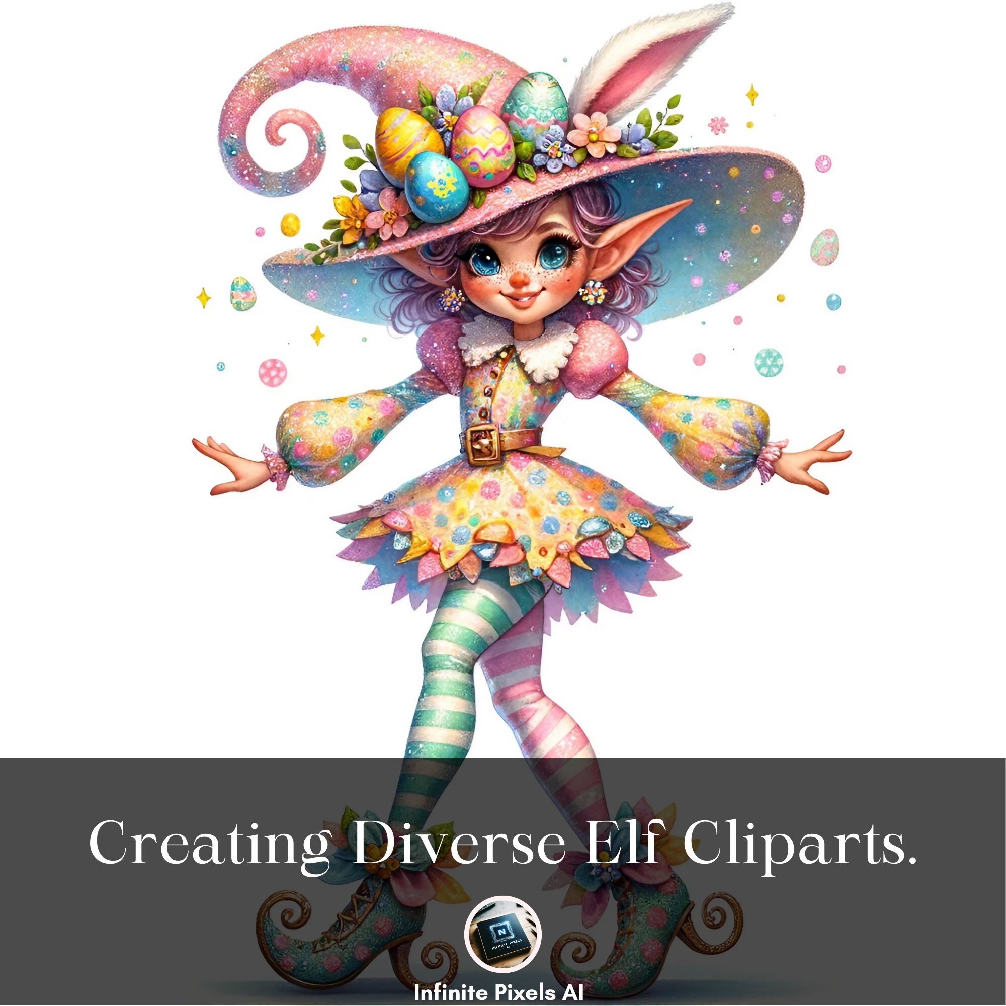 DALL-E Prompts for Enchanting Elves Cliparts, DALLE V3 Prompts for ...
