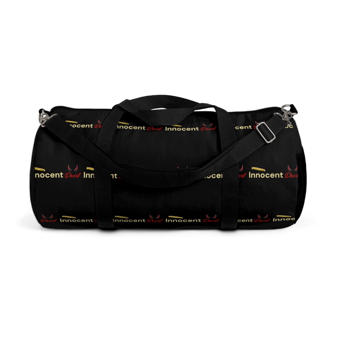 Innocent Devil Black Duffel Bag - Etsy