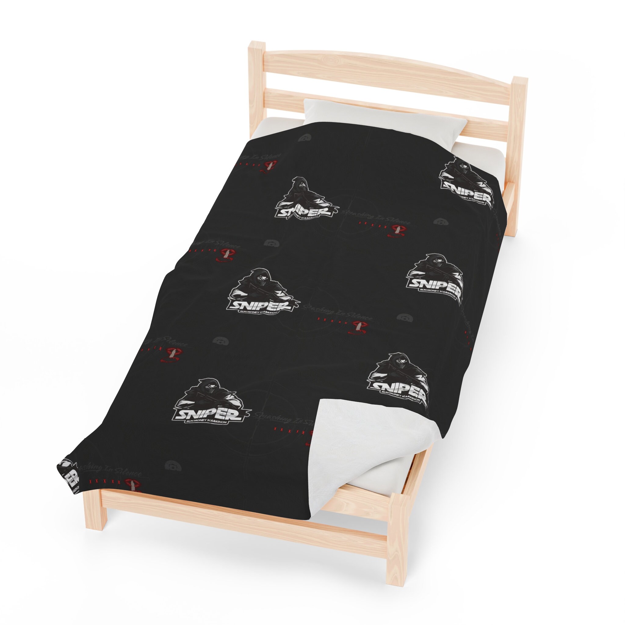Sniper Handsome Men Pimp Player's Plush Blanket - Etsy
