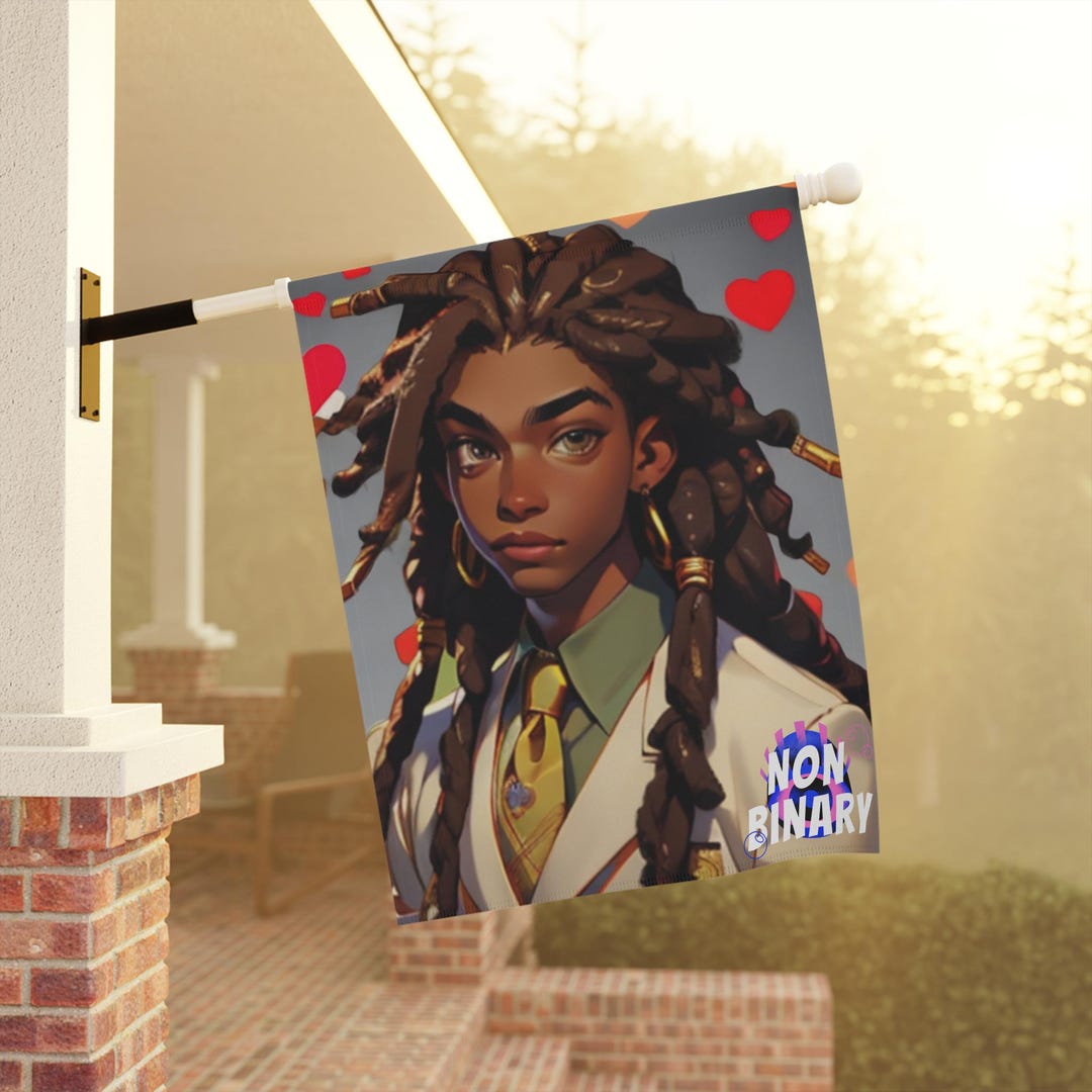 Non Binary Banner or Flag - Etsy
