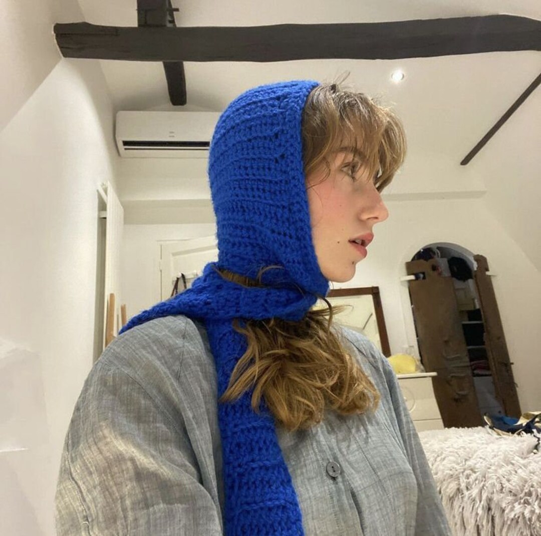 Crochet Scarf Handknitted Scarf Handmade Balaclava Scarf - Etsy
