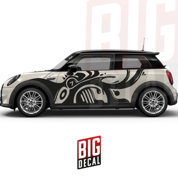 Mini Cooper Decal - Etsy