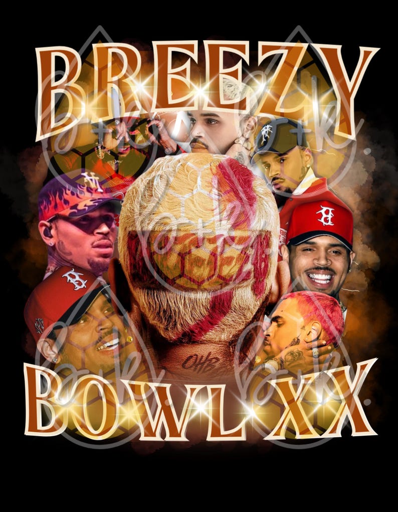 Breezy Bowl XX Bootleg T-shirt Design – Digital Download PNG File ...