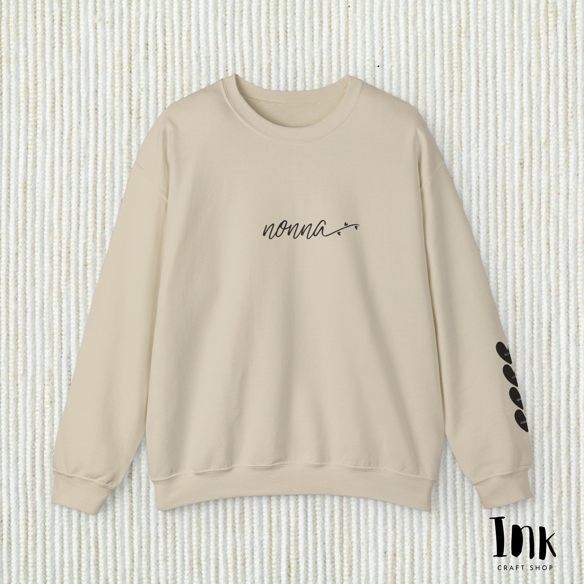 Customizable Nonna Sweatshirt Personalized Nonna Sweatshirts Custom Nonna Shirt Nonna Shirts ...