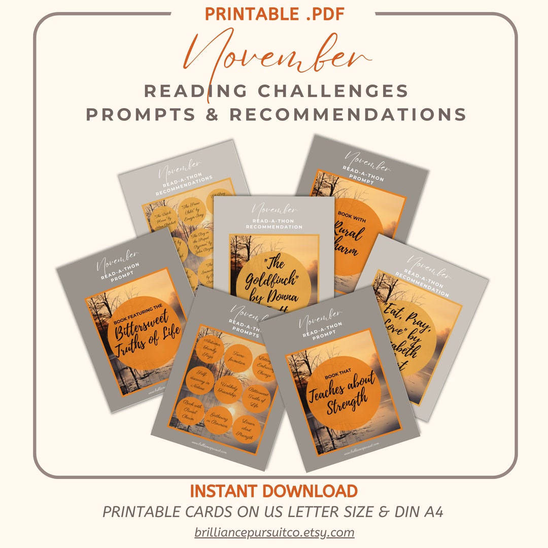 November Reading Challenge: 9 Fun Book Prompts With Recommendations for ...