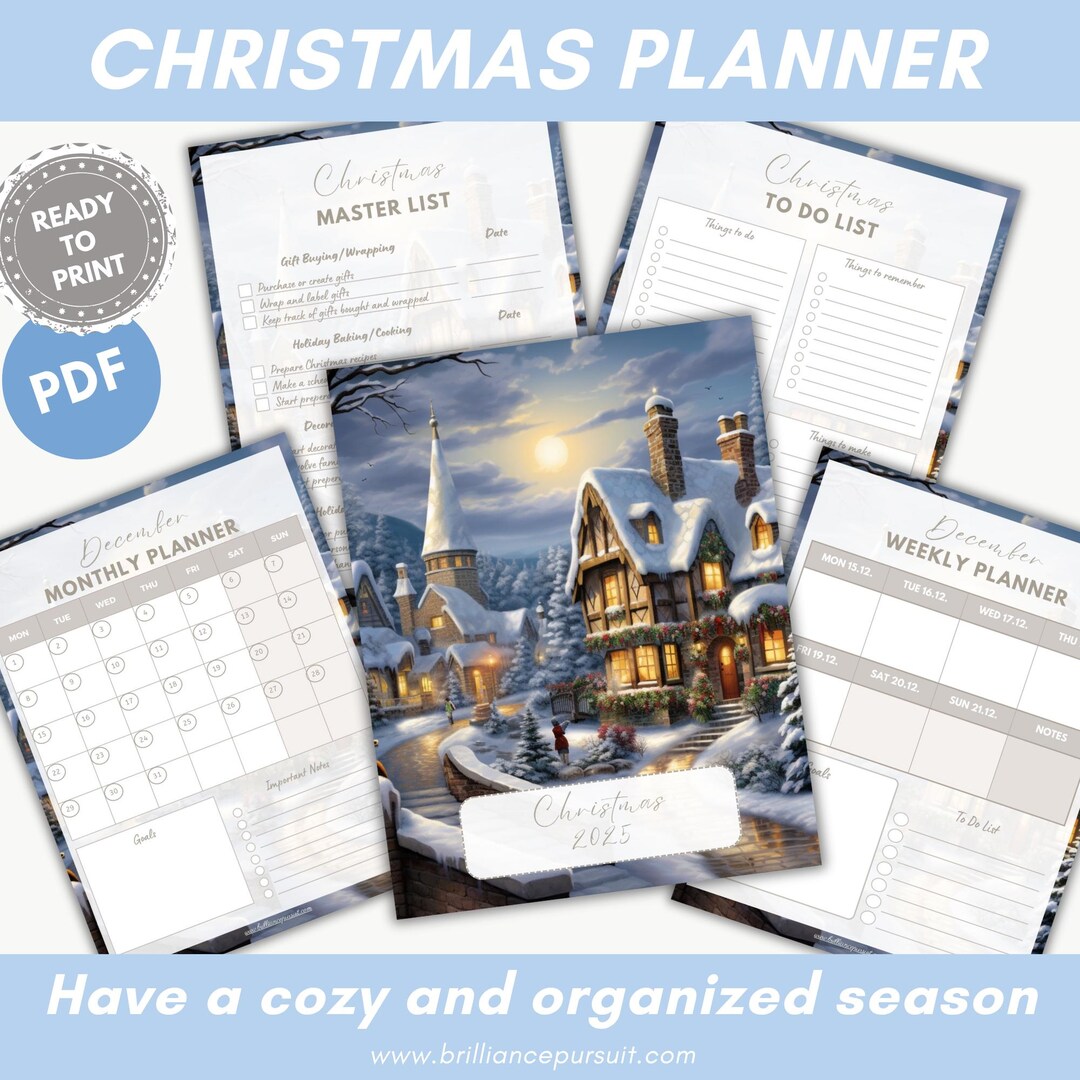 Ultimate Christmas Planner: Printable Organization & Fun Sheets ...