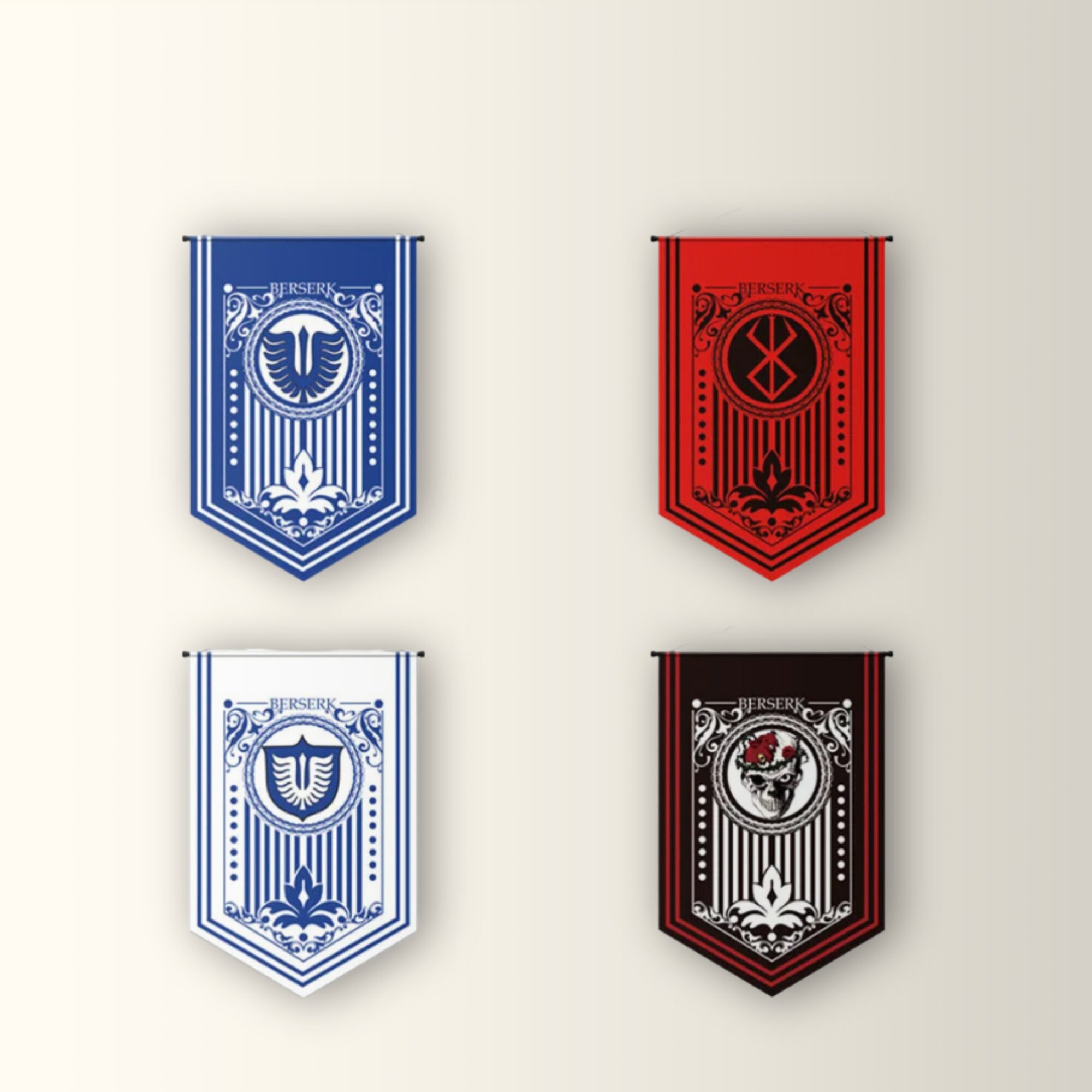 Berserk Banner Flag Anime Wall Hanging Cloth Decor Band - Etsy
