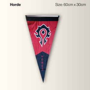 World of Warcraft Gaming Banner Flag Cloth Curtain Hanging Party Decor ...