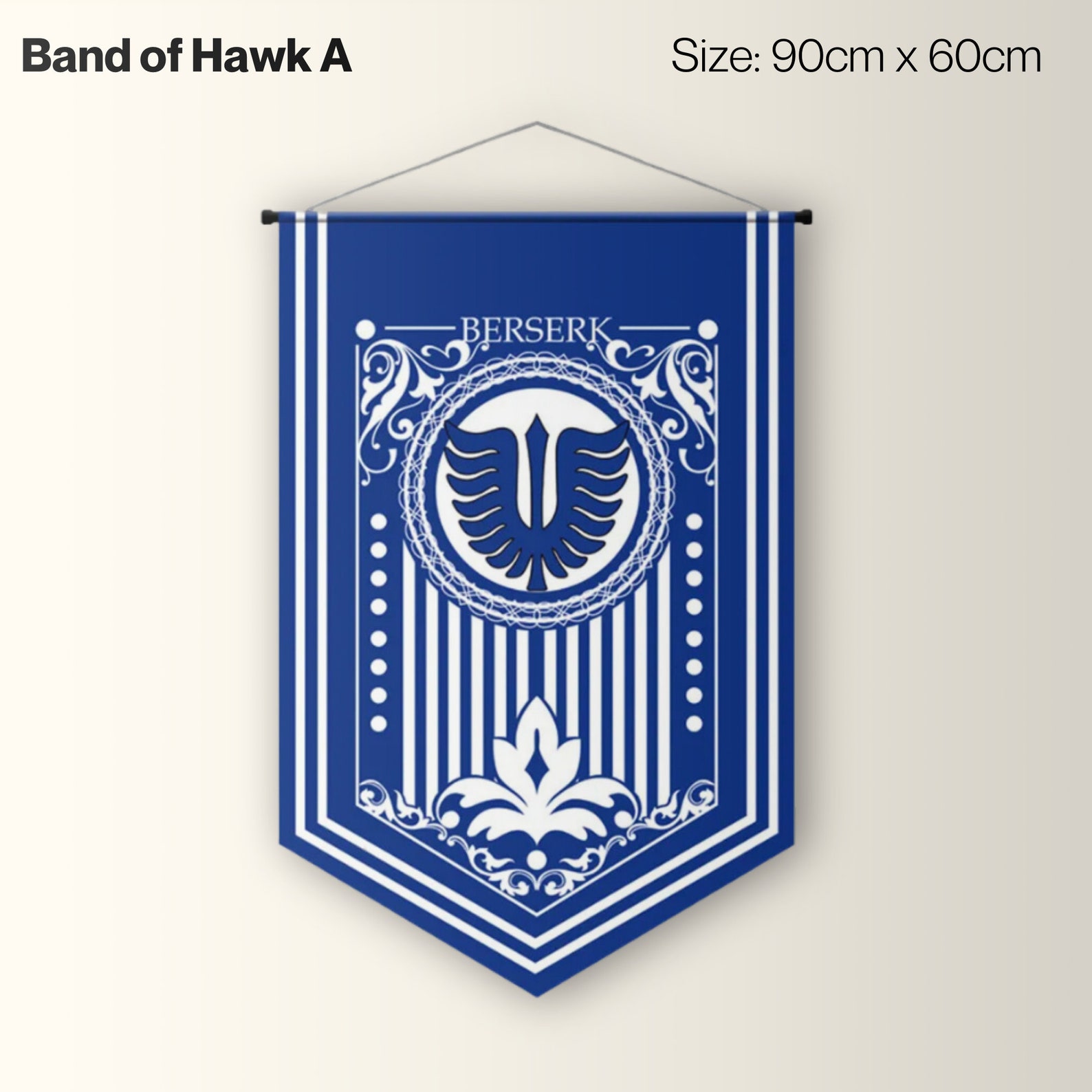 Berserk Banner Flag Anime Wall Hanging Cloth Decor Band - Etsy