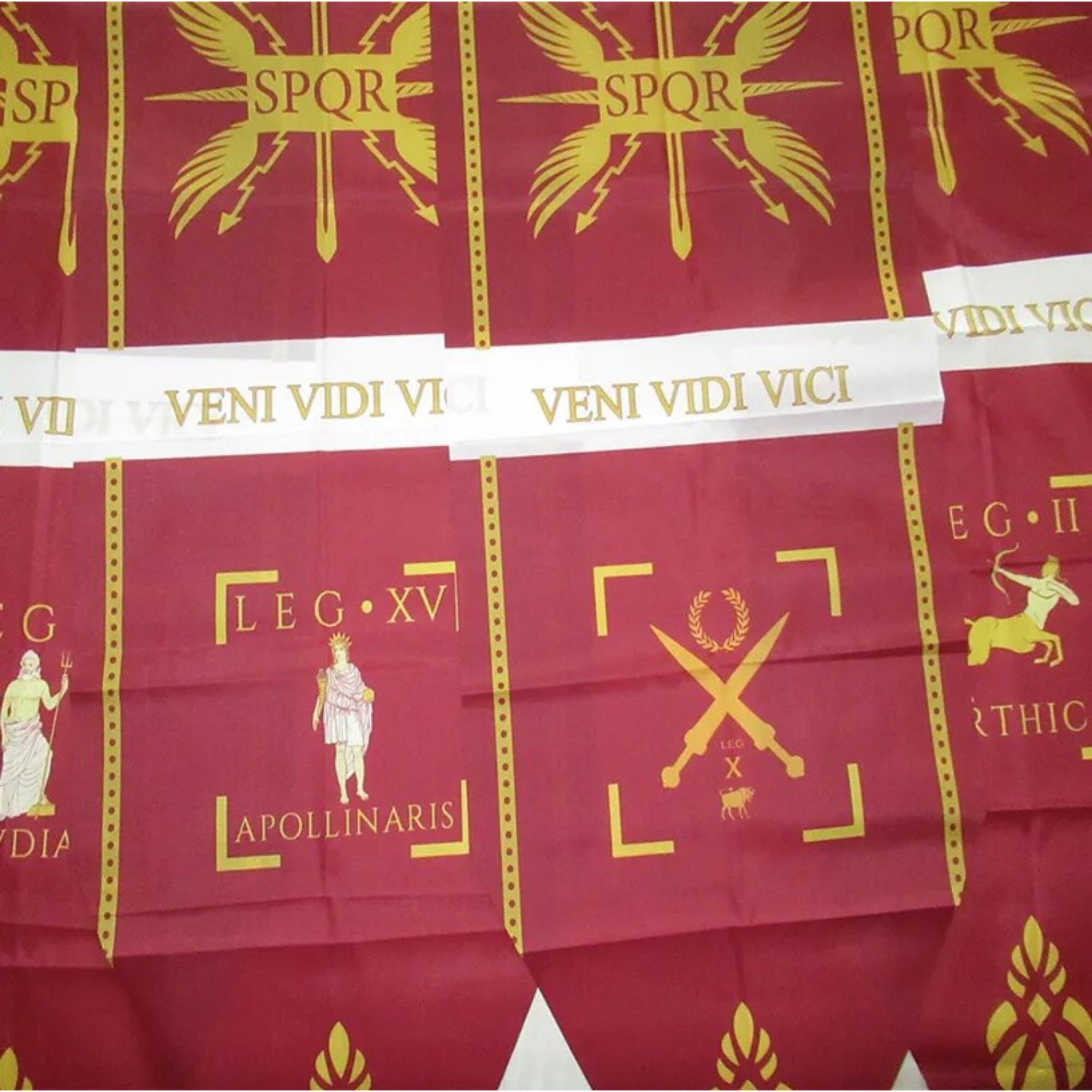 Roman War Banner Tapestry Flag Cloth Curtain Hanging Party Decor Flag ...