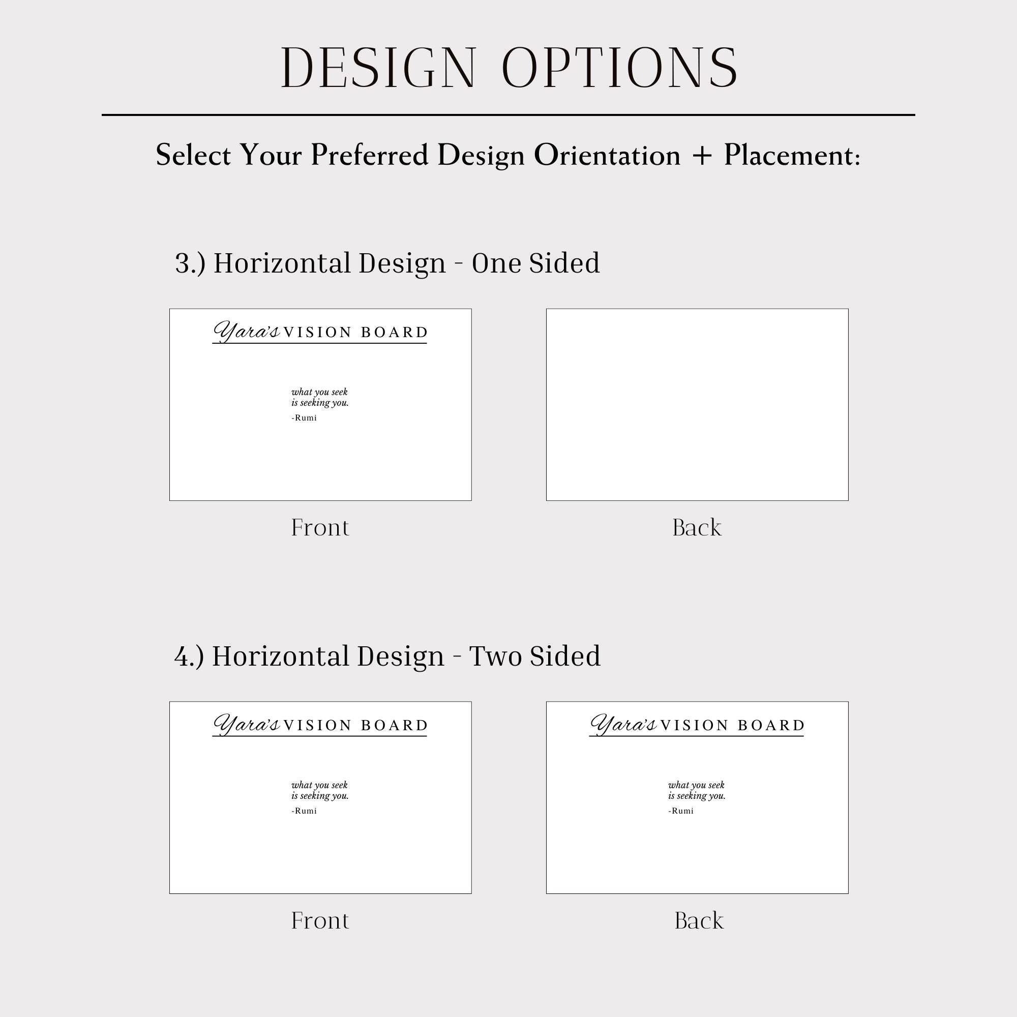 Marble Vision Board Vision Board Manifestation Board Dream Board Custom ...