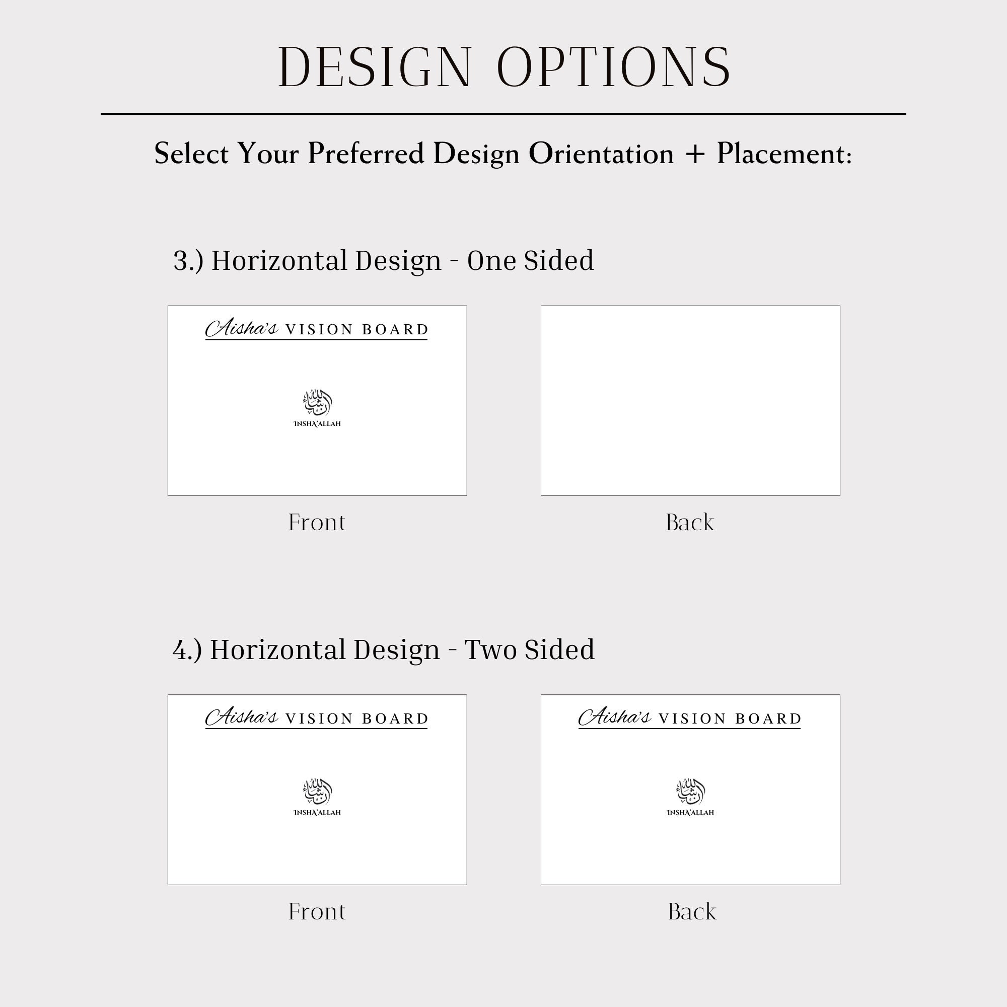 Islamic Vision Board Vision Board Muslim Vision Board Arabic ...