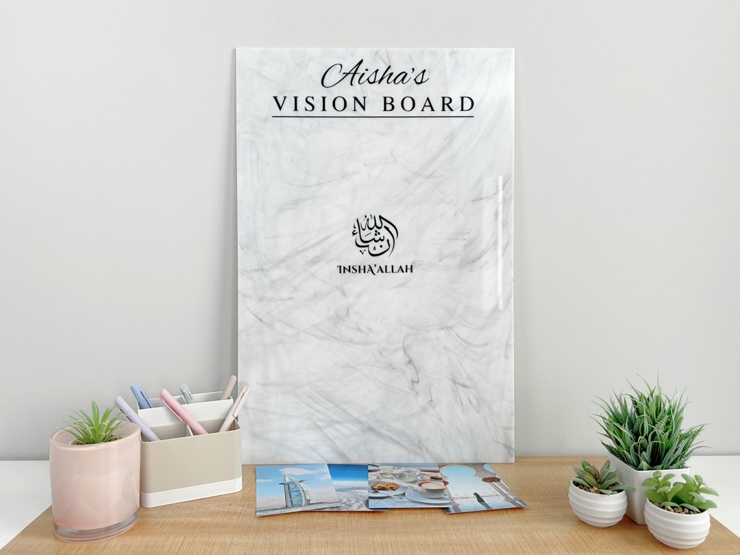 Islamic Vision Board Vision Board Muslim Vision Board Arabic ...