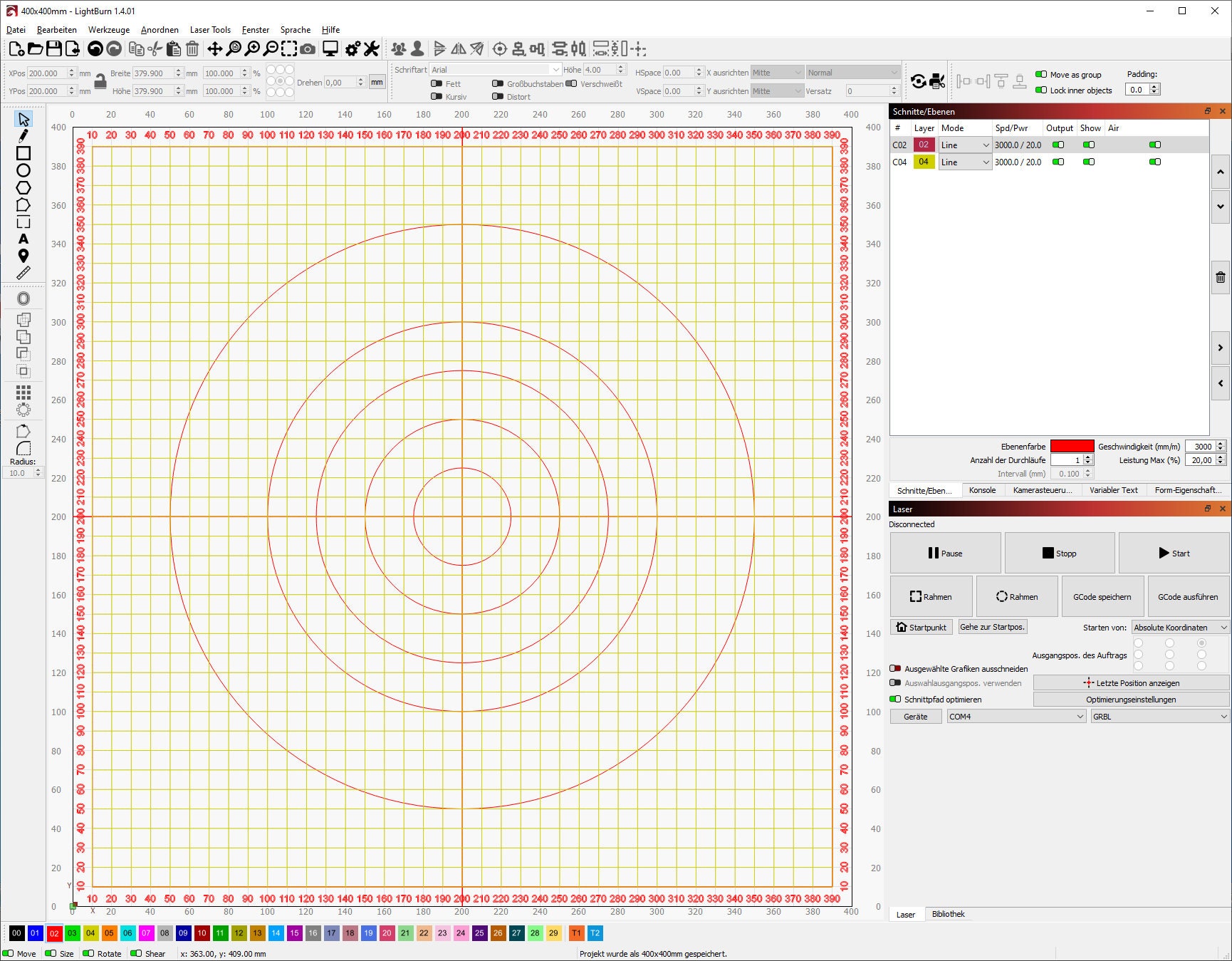 Laserggrid Laser Grid Workspace Ortur Lightburn File .lbrn2 .svg .dxf ...