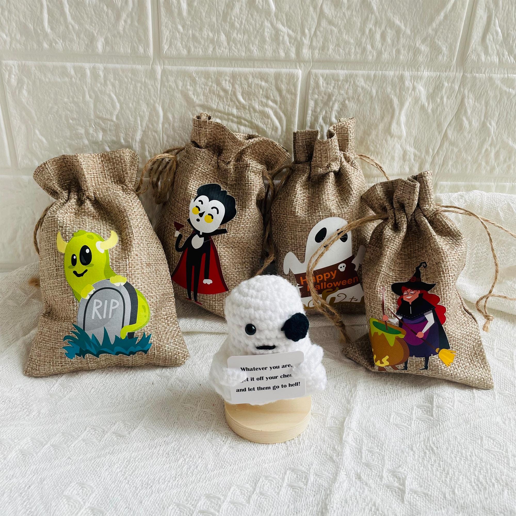 Emotional Support Ghost, Cute Ghost, Halloween Hair Clip, Halloween ...