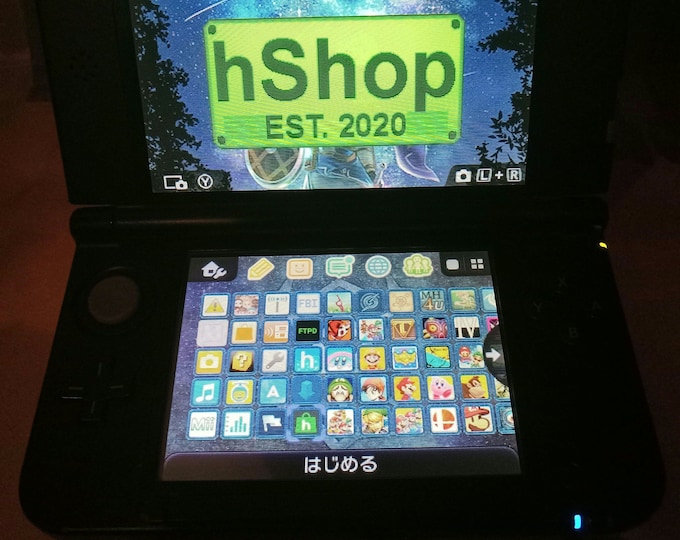 Modded 3ds Xl 128 Gb 40+ Games Pre-installed Hshop Mod - Etsy