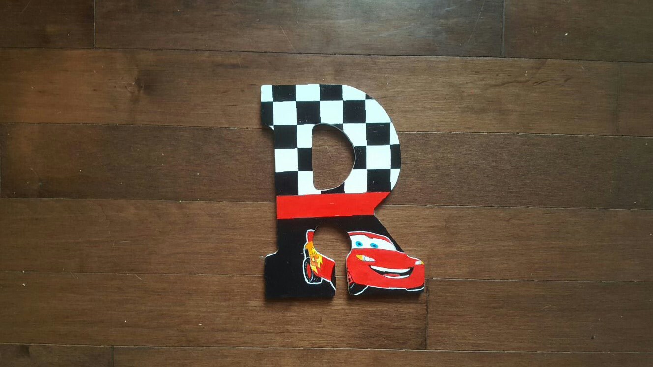 Princess Character Theme Wooden Letters - Etsy