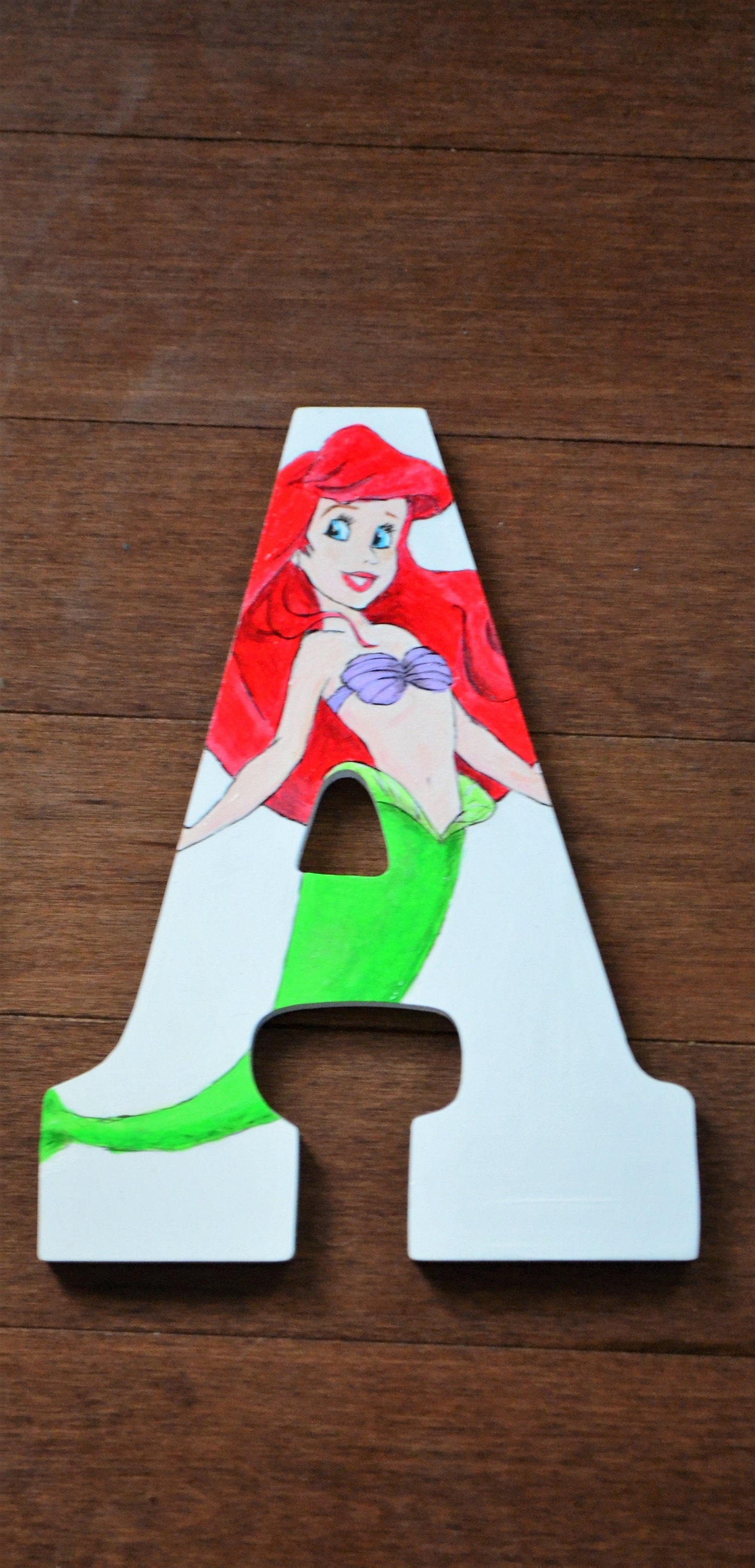 Princess Character Theme Wooden Letters - Etsy