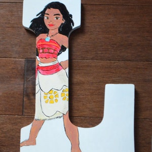 Princess Character Theme Wooden Letters - Etsy