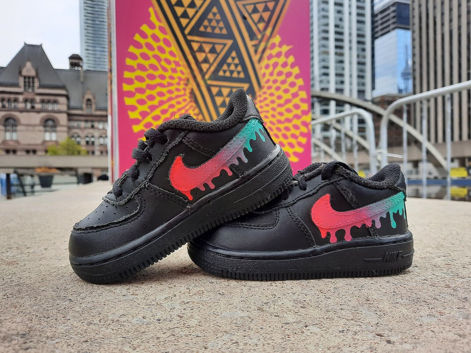 Custom Kids Air Force 1's - Etsy