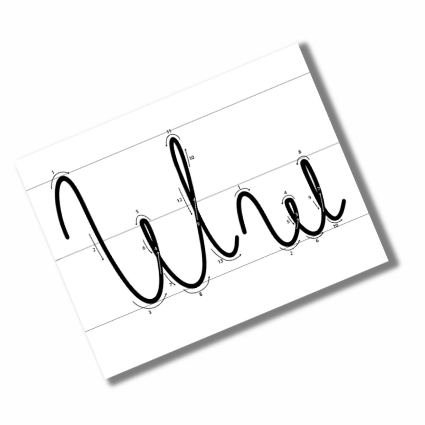 Tricotin Templates, Uppercase and Lowercase Letters and Numbers, Wire ...