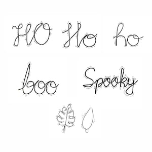 70 Printable Wire Bending Patterns for Christmas and Halloween, Knitted ...