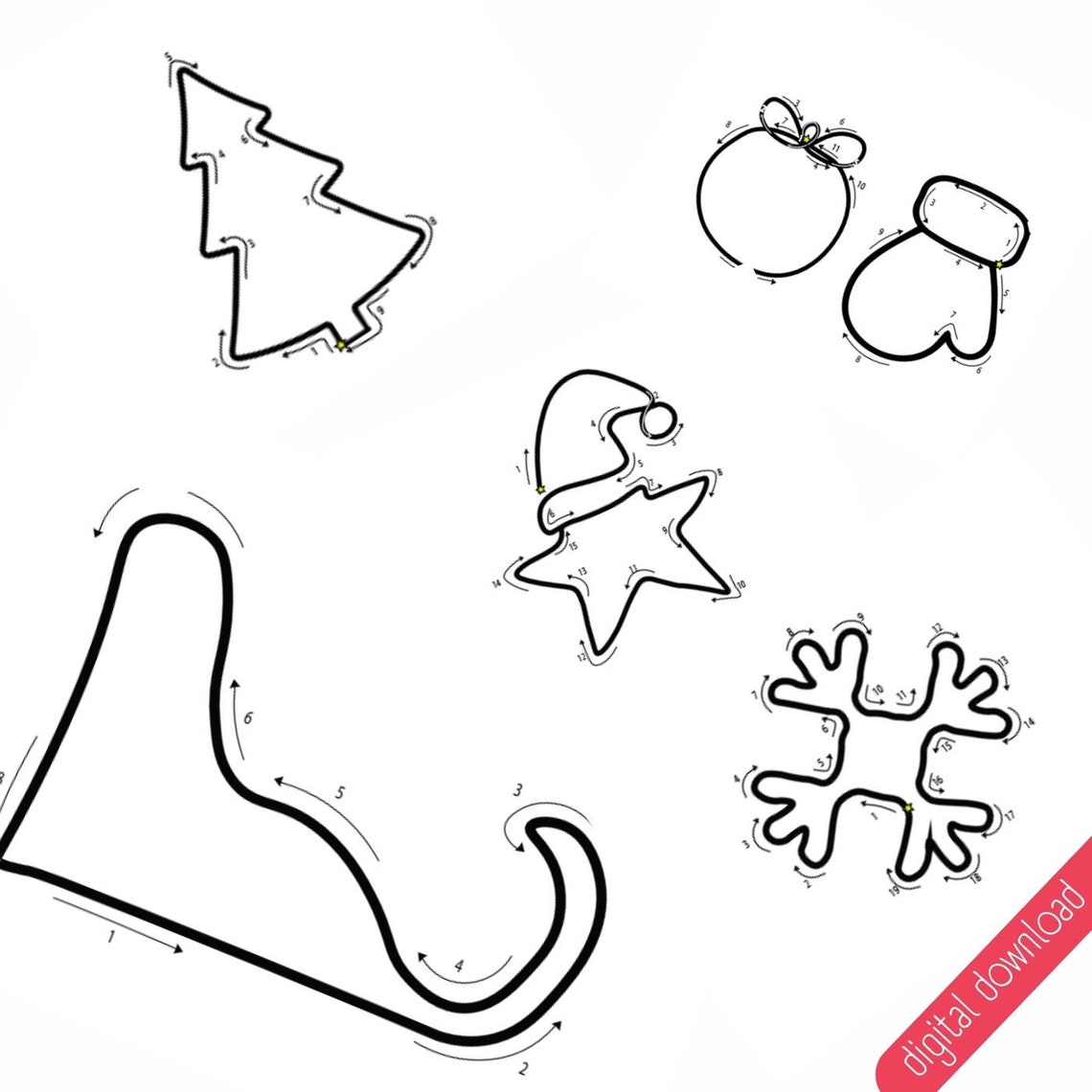 45 Christmas Figures for Knitted Wire Art, Knitted Wire Art Patterns ...