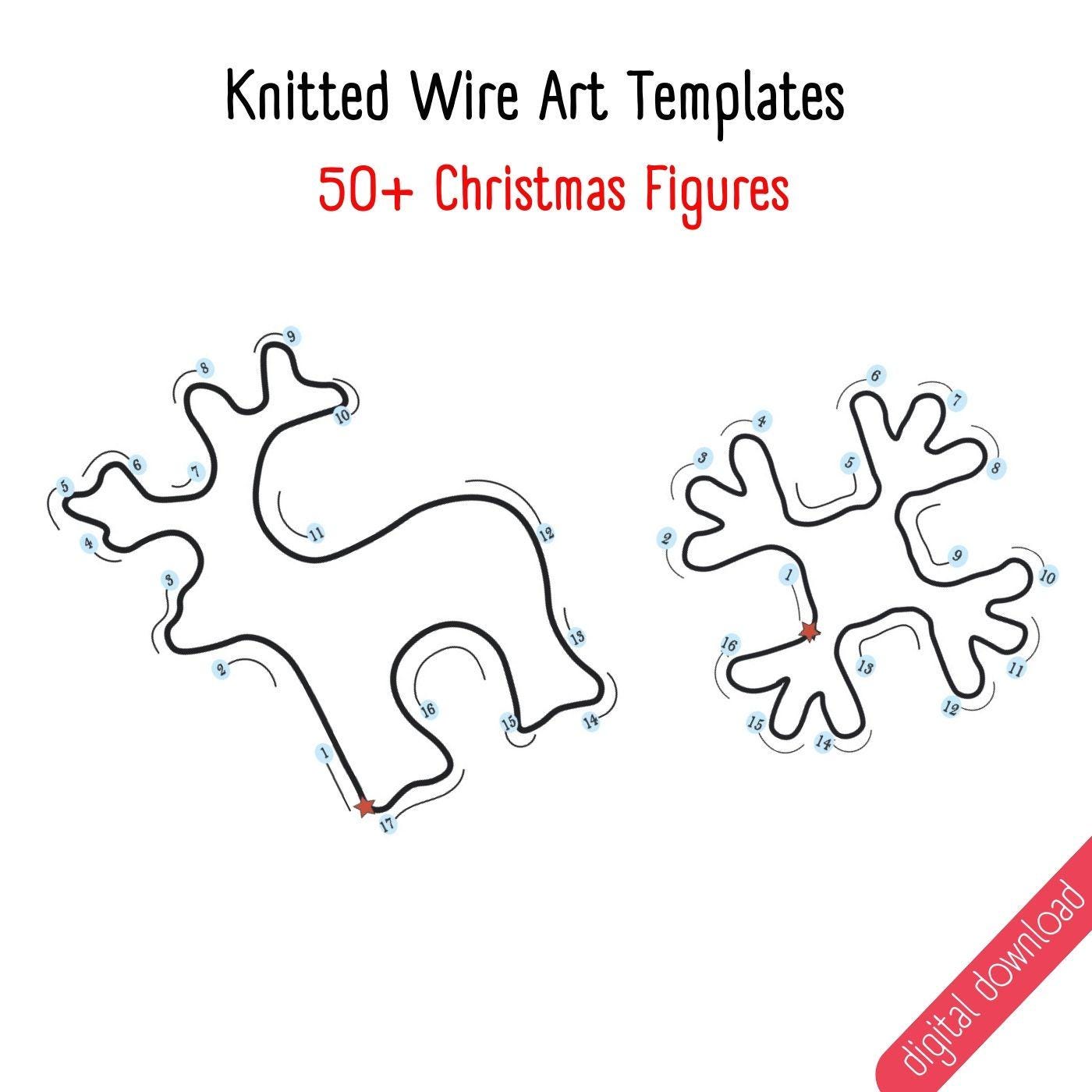 A Bundle of 250+ Figures and Uppercase and Lowercase Wire Letter ...