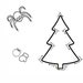 70 Printable Wire Bending Patterns for Christmas and Halloween, Knitted ...