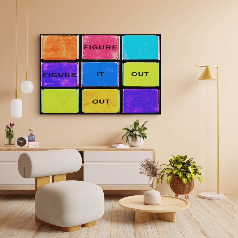 Rubiks Cube Poster or Canvas Wall Art Rubiks Cube Lover Gift - Etsy