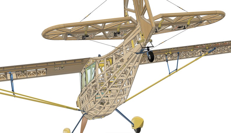 Bellanca Super Decathlon - R/C Model CAD Plan - Etsy