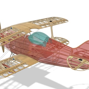 Pitts Special S-1S - R/C Model CAD Plan in Fusion 360 - Etsy